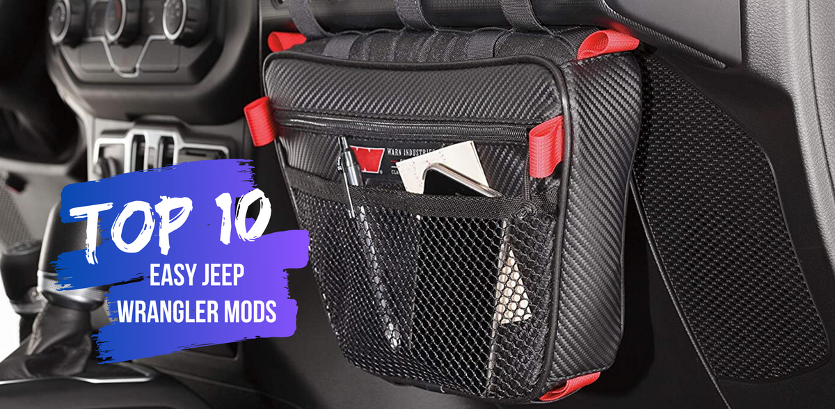 Top 10 EASY Jeep Wrangler Mods you can Install at Home – Seven Slot Life